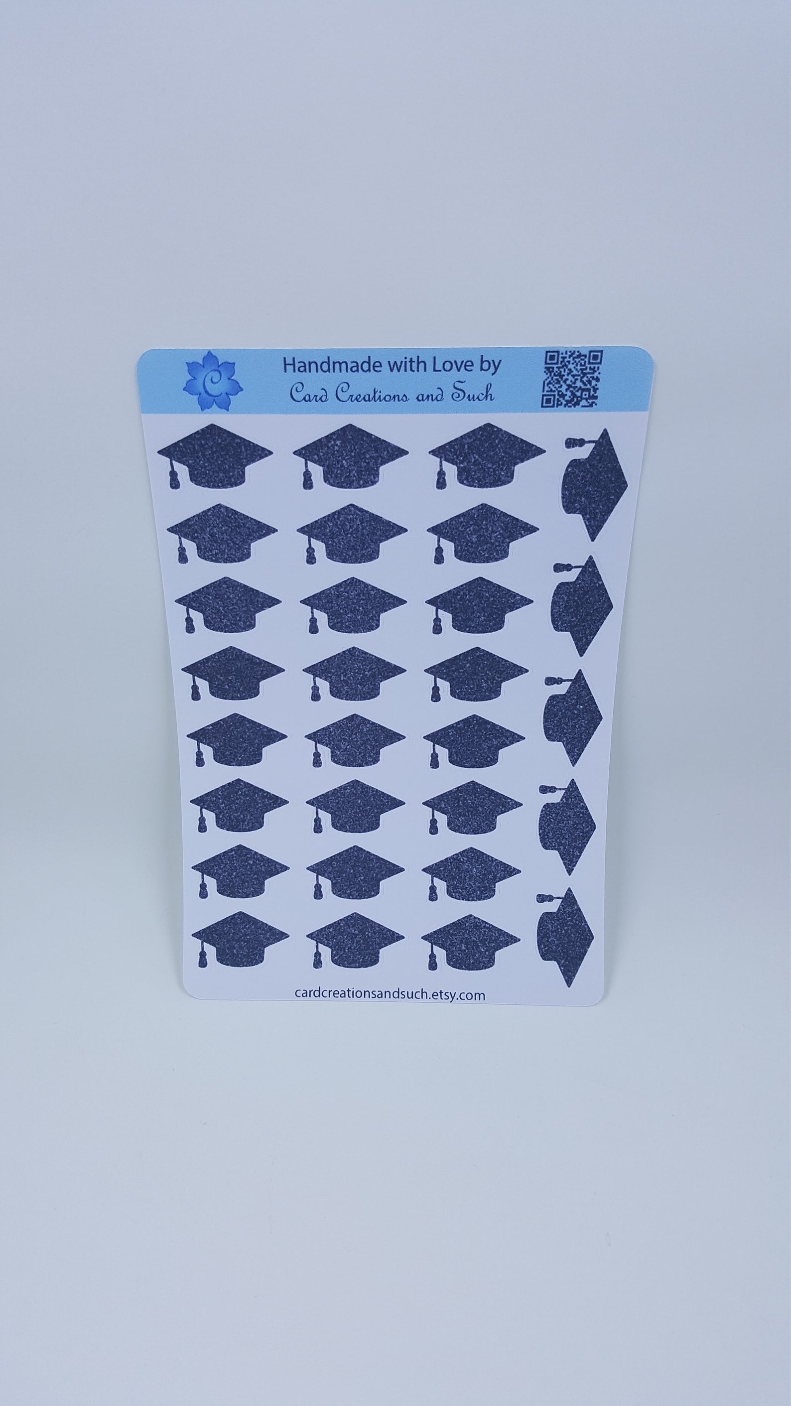 Graduation Cap Sticker Sheet Envelope Seals Gift for Her - Etsy
