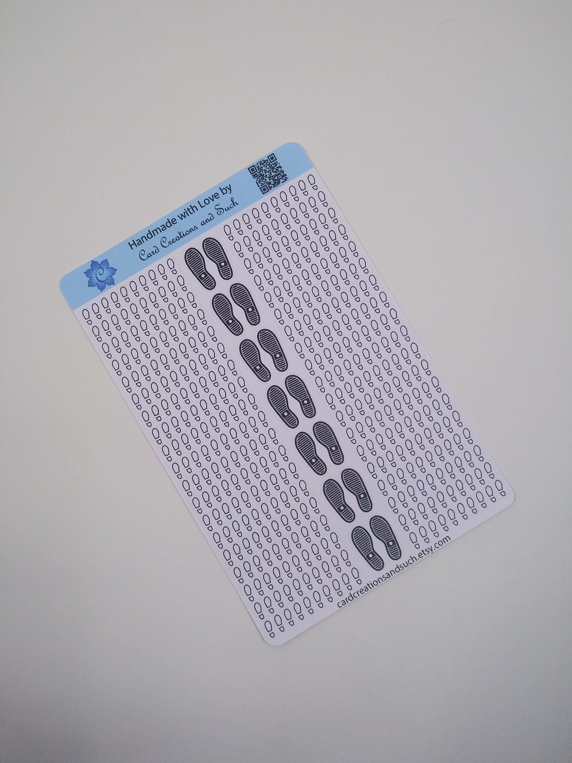 Step Tracking Sticker Sheet Envelope Seals Stocking - Etsy