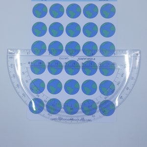 Earth Sticker Sheet Teacher Gift Back to School Envelope | Etsy