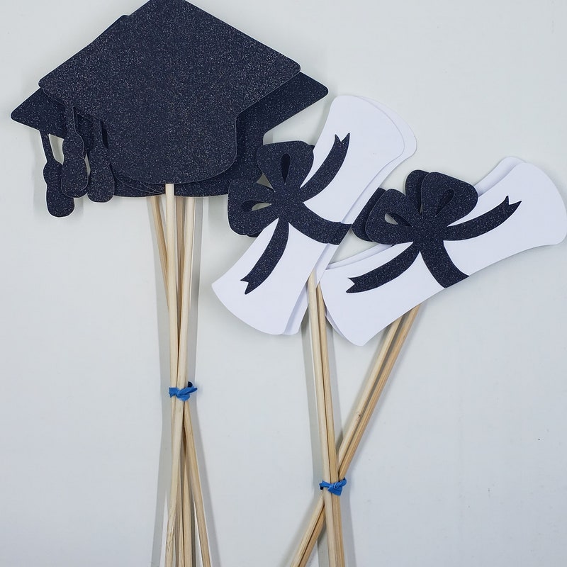 Graduation Centerpiece Sticks - Etsy