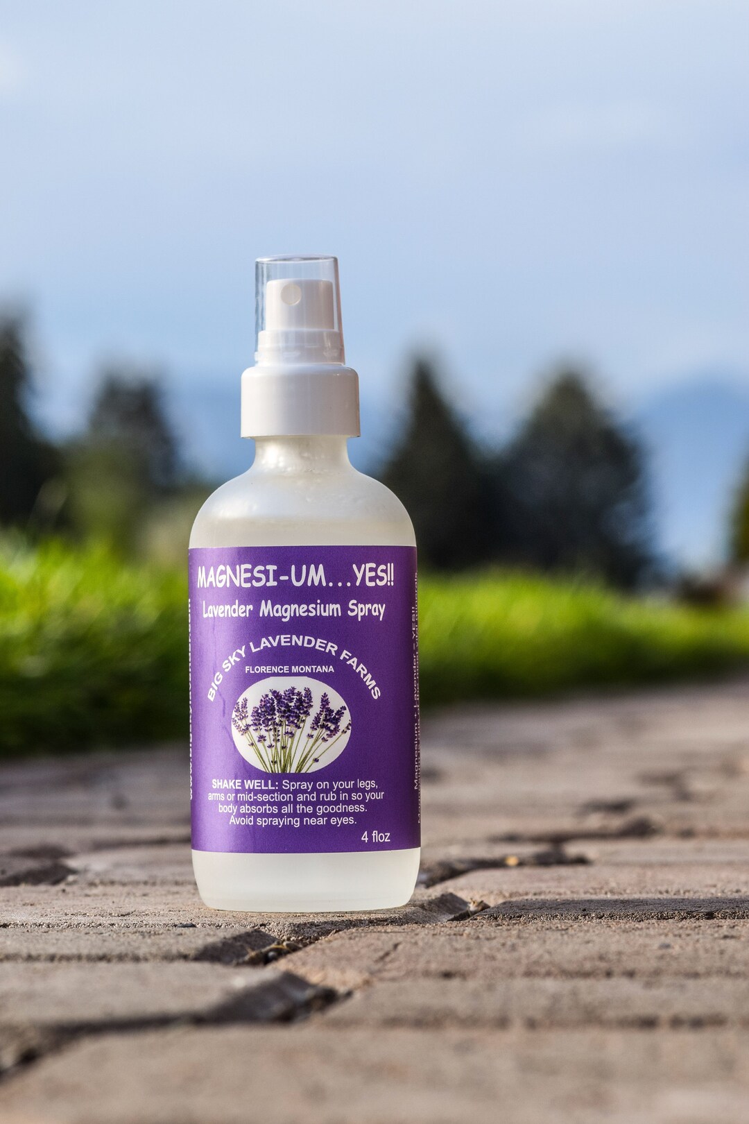 Magnesium Spray - Lavender - Sore Muscles - Leg Cramps - Restless Leg ...