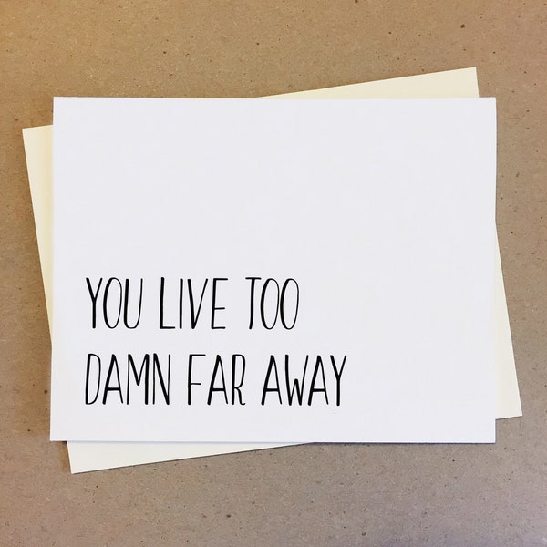 Long Distance - Etsy