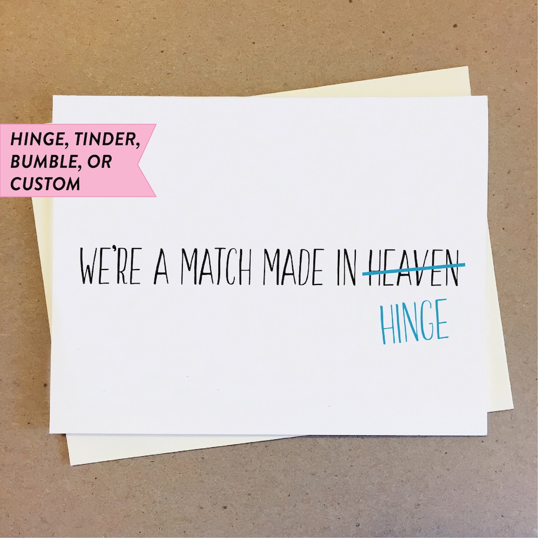 Match Made in Hinge. Hinge Anniversary. Match Made in Heaven. Dating ...