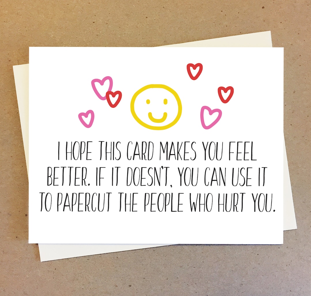 Get Well, Feel Better and Encouragement Card, Sympathy Uplifting Card ...