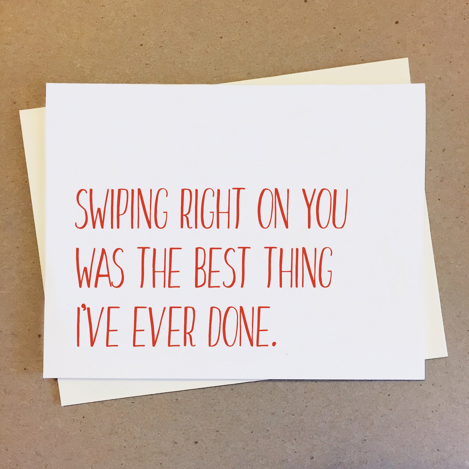 Swipe Right Card. Dating App Card. Tinder Hinge Bumble. - Etsy Canada