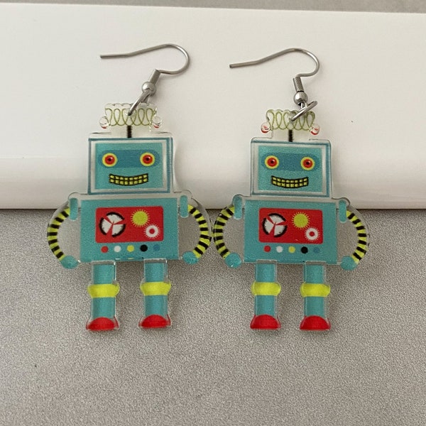 Robot Jewelry - Etsy