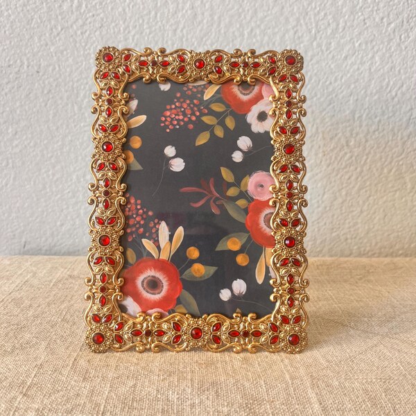 Rhinestone Frames - Etsy