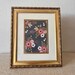 Vintage 7x6 Beige Crackled Glass Frame With Floral Detail Hold ...