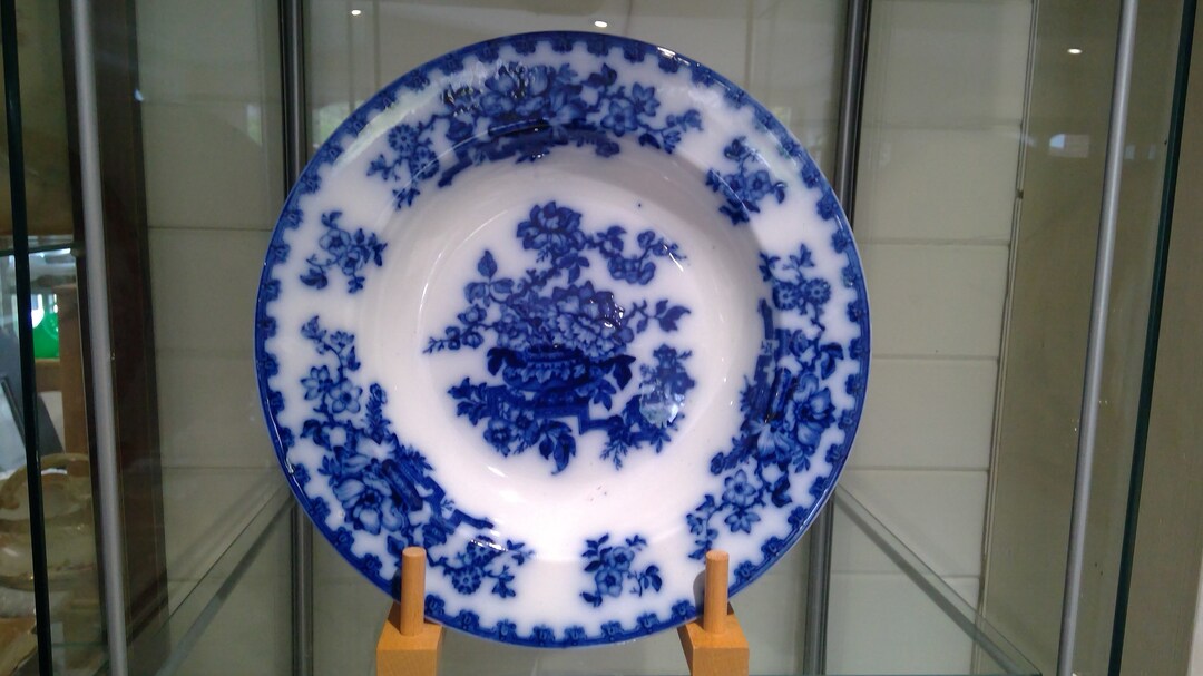 Set of 4 - Fabulous Blue Flow "nankin Jar" Pattern. - Etsy