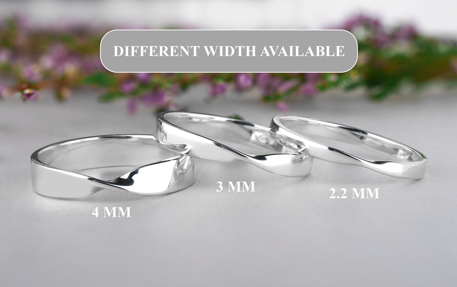 14k Gold Simple Ring Gold Mobius Band Male Promise Ring - Etsy