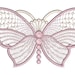 Butterfly Extra Large Machine Embroidery Design by Sue Box - Etsy