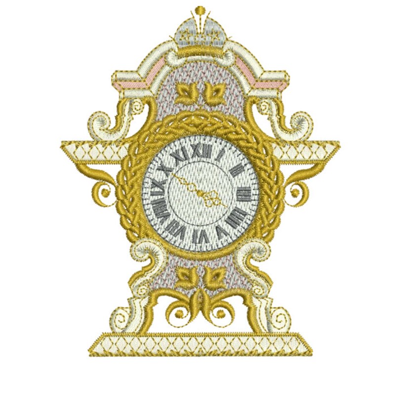 Embroidery Clock - Etsy