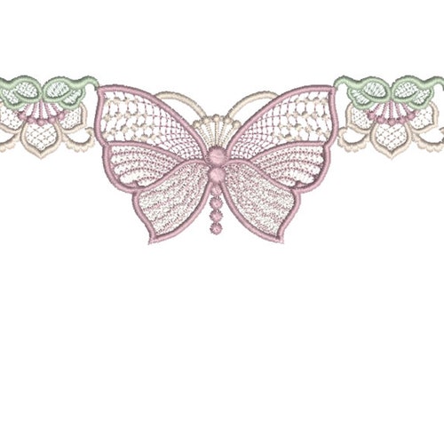 Cutwork Border and Corner Machine Embroidery Design Set 10 - Etsy