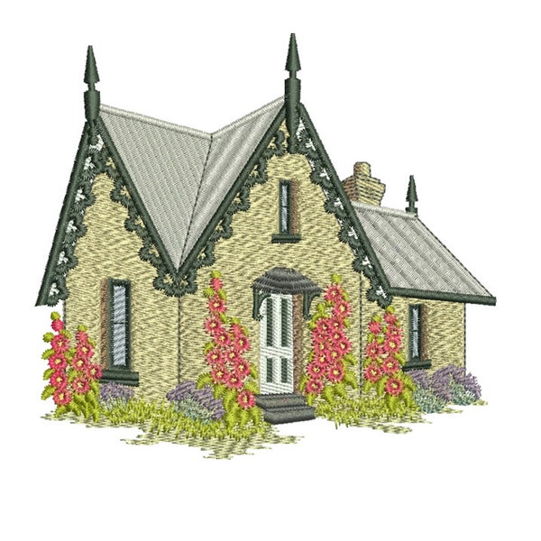 House Embroidery - Etsy
