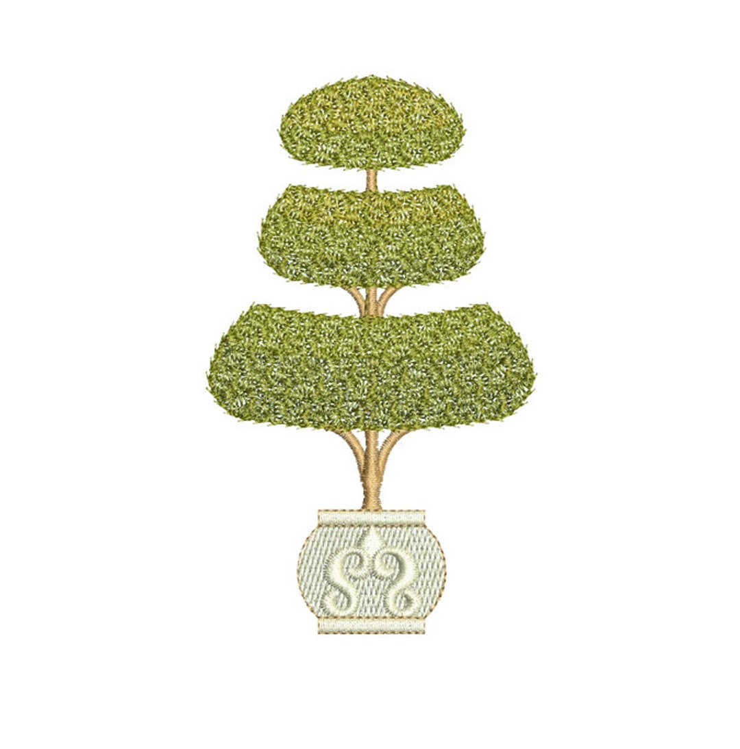 Topiary Tree 3 - English Traditional Homes and Gardens - Machine ...