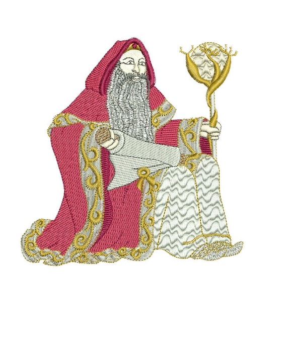 SEER Machine Embroidery Design by Sue Box in 2 Sizes - Etsy