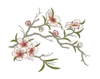 Tree Branch Embroidery - Etsy