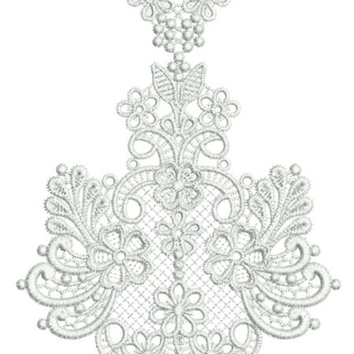 FSL Lace Corners Free Standing Lace Machine Embroidery - Etsy