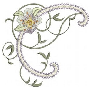 Azalea Flower 2 Embroidery Motif - 22 - Embroidery Inspirations - by ...