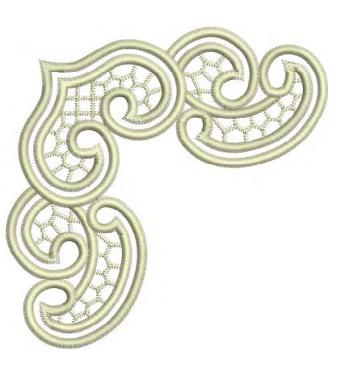 Cutwork Corner Embroidery Motif - 13 - Embroidery Inspirations - by Sue ...