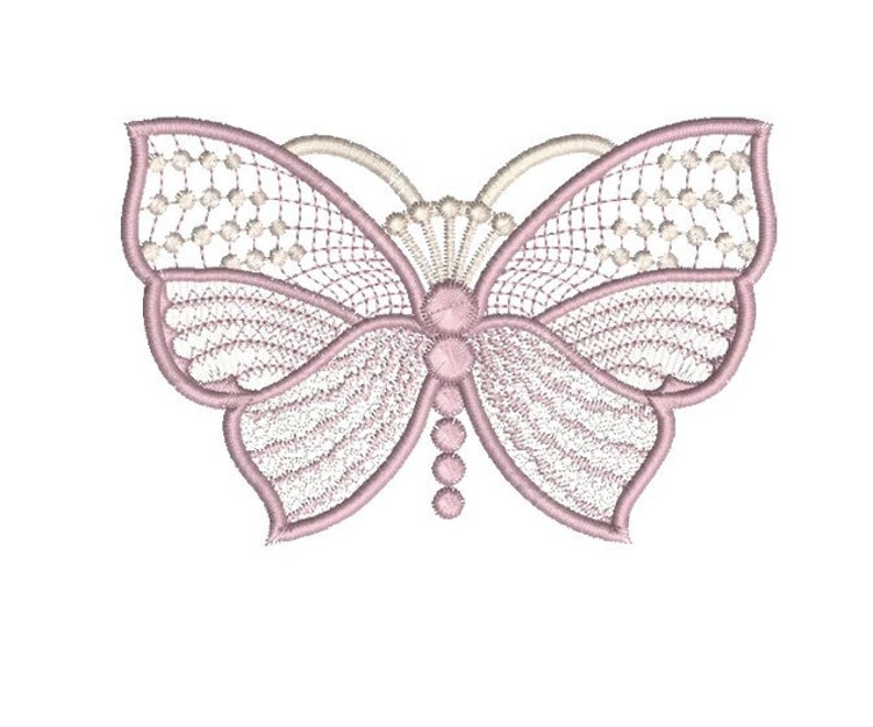 Butterfly Extra Large Machine Embroidery Design by Sue Box - Etsy
