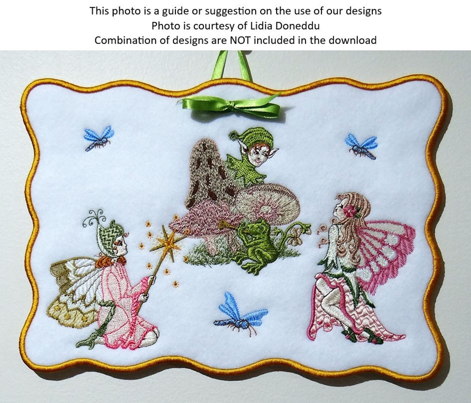 Fairy Fiona - Machine Embroidery Design as an Instant Download by Sue ...