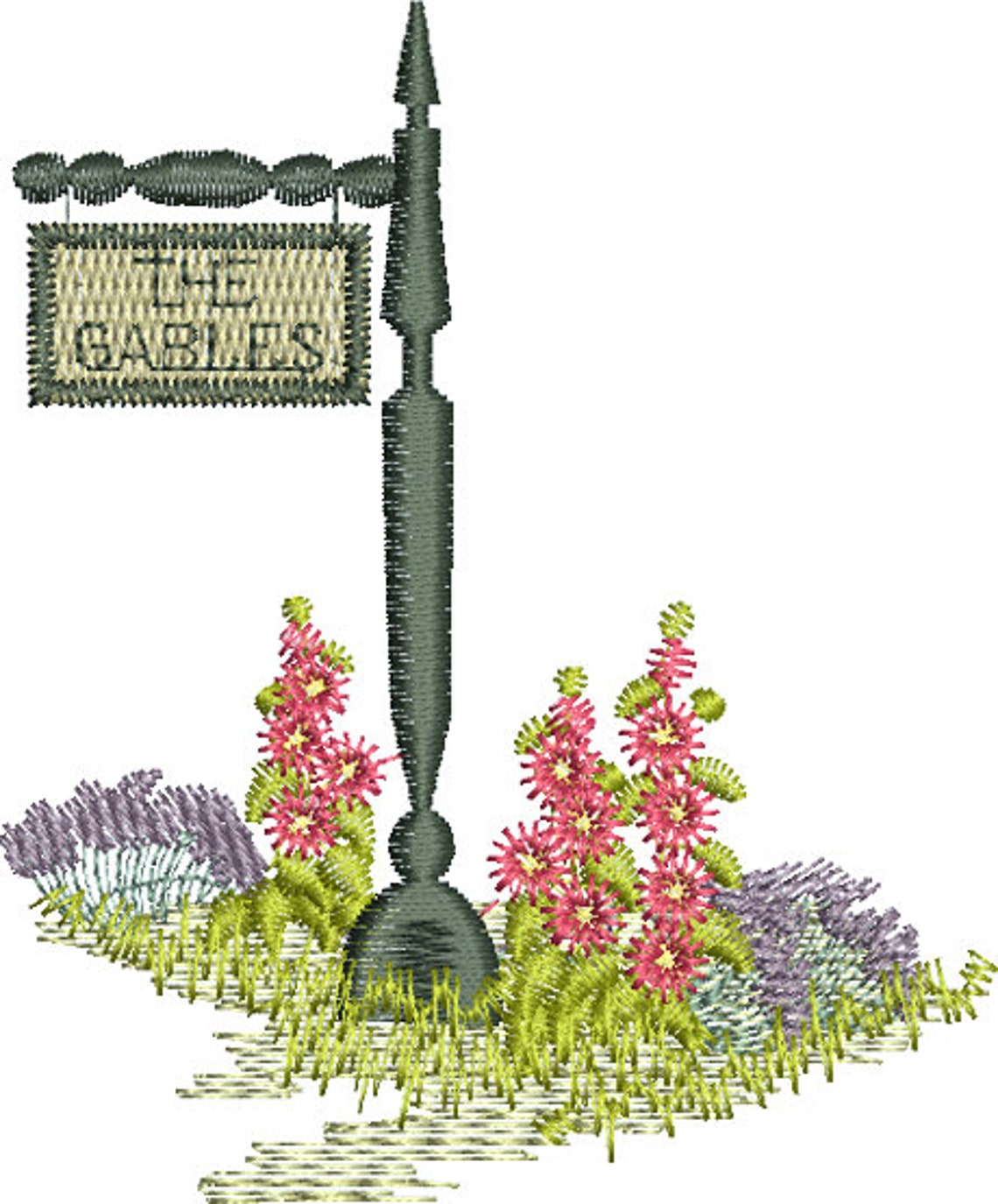 Gables Sign 12 Traditional Homes and Gardens Machine - Etsy