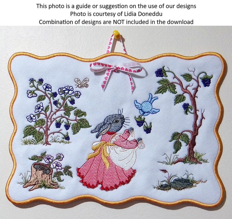 Bramble Bush - Woodland Treasures Machine Embroidery Design by Sue Box ...