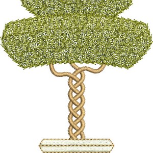 Topiary Tree 1 - Machine Embroidery Design by Sue Box in 2 Sizes - Etsy