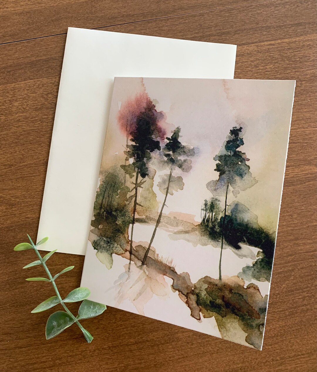 Watercolor Nature Notecards - Etsy
