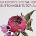 Silk Rose Flower Tutorial Rose Pattern Fabric Rose Flower - Etsy