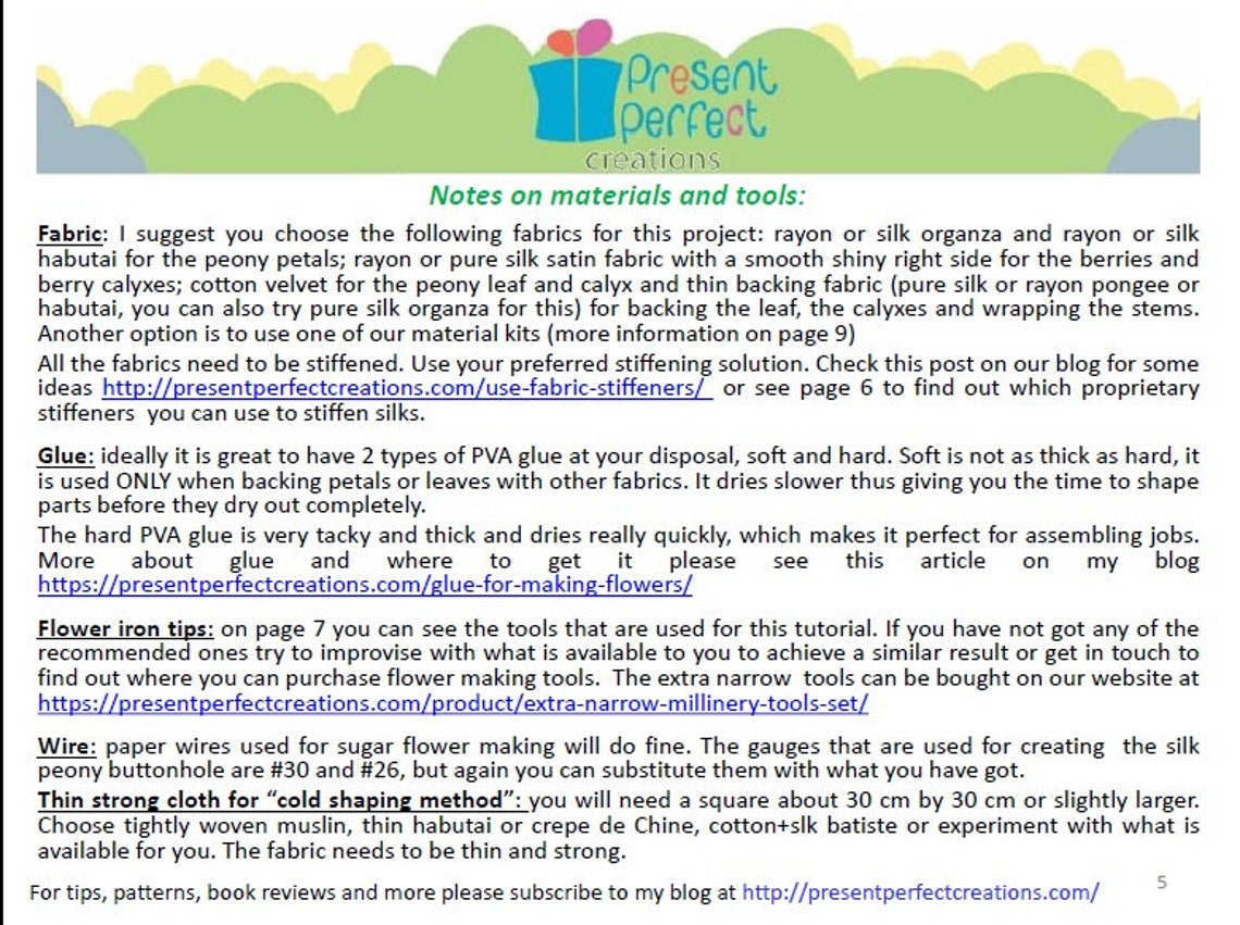 Peony Tutorial Fabric Peony Tutorial Peony Template Silk Flower