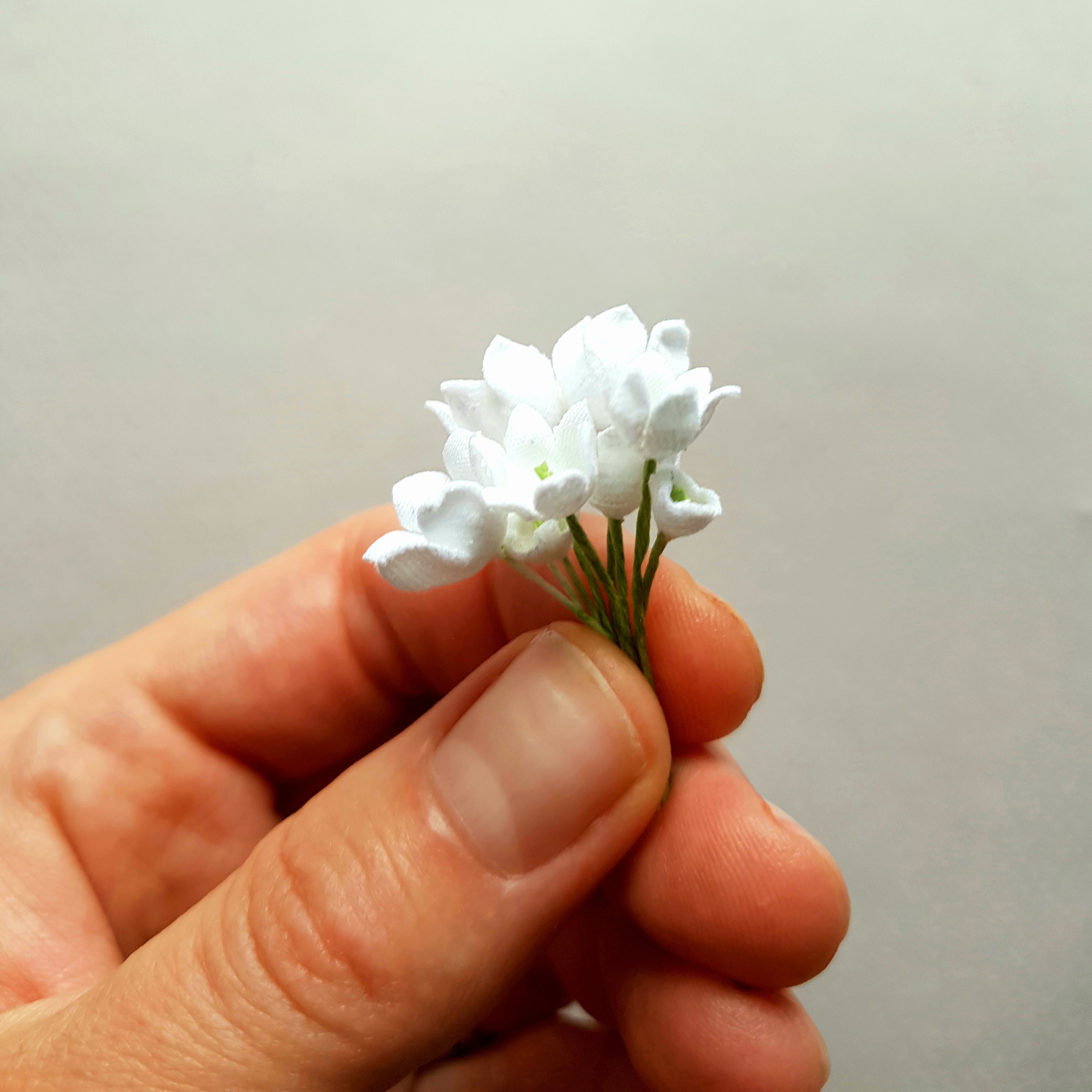 Fabric Lily of the Valley Tutorial, Silk Lily of the Valley Tutorial ...