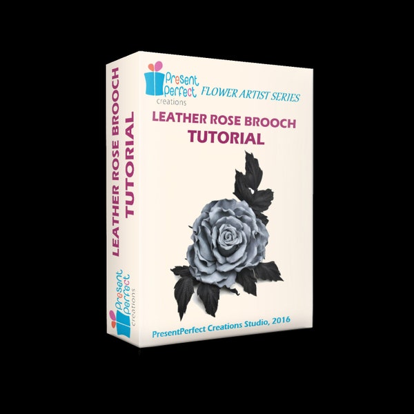 Leather Rose - Etsy