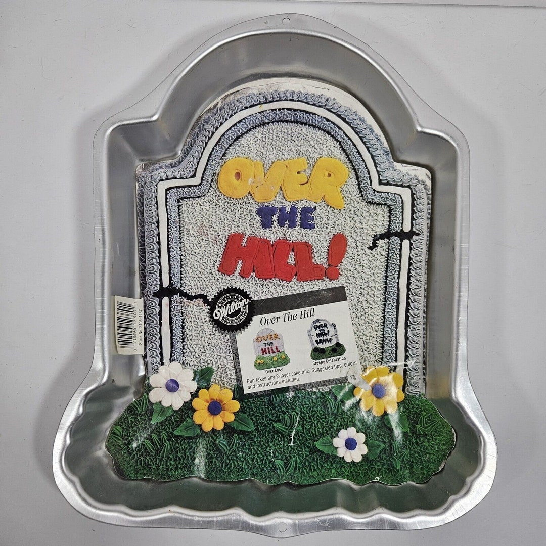 Wilton Over the Hill Tombstone Cake Pan Jello Mold 2015-1237 ...