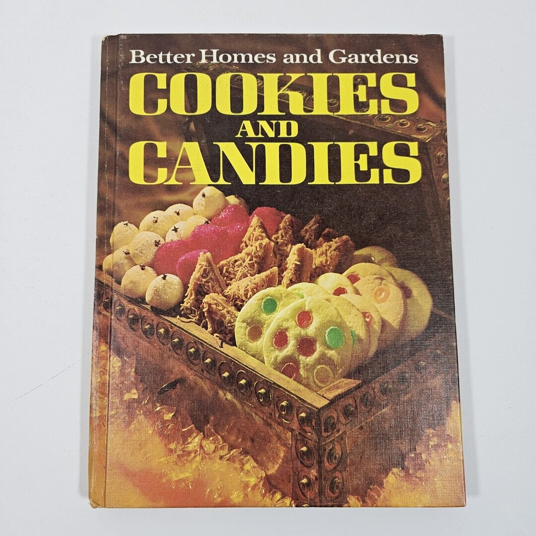 Vintage Better Homes and Gardens Cookies and Candies Cookbook 1969 ...