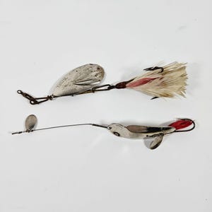 Vintage Heddon King Stanley & GM Skinner Spinner Spoon Fishing Lures Sz ...