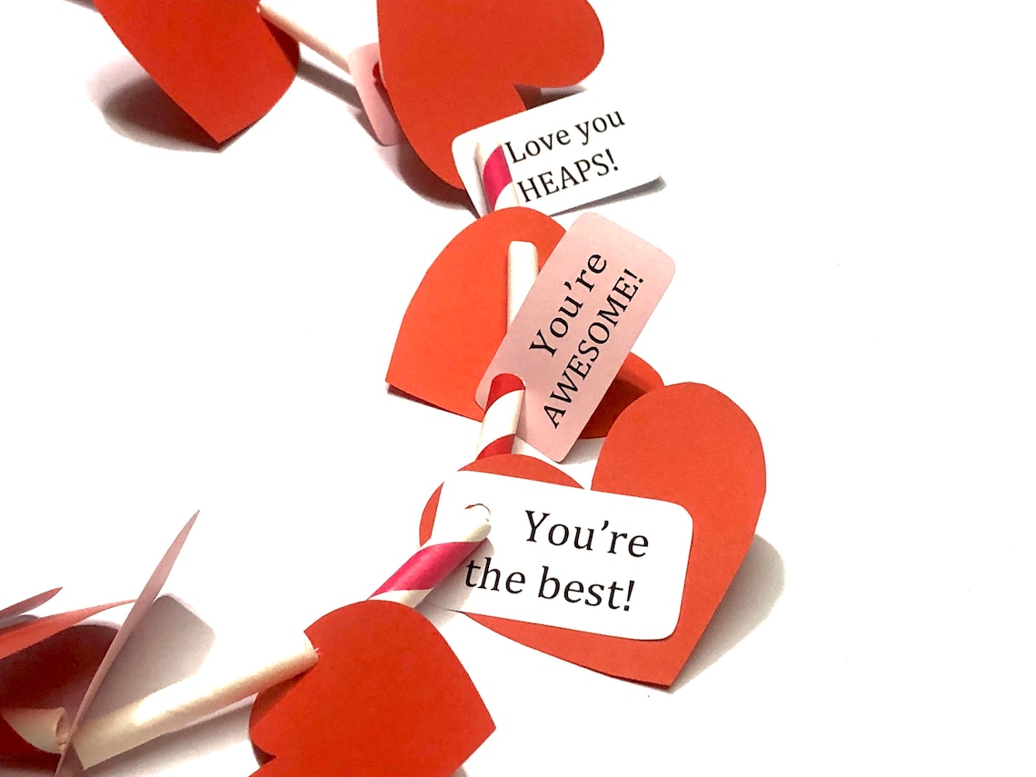 Digital DOWNLOAD Love One Another Lei Craft Template Kids Craft - Etsy