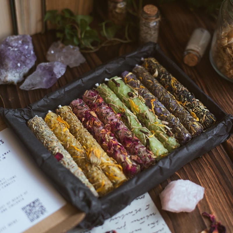 Witchy Candle Home Decor - Etsy UK