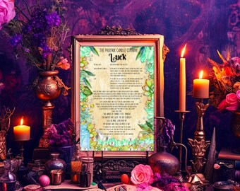 Beauty and the Beast Inspired Spell Book Page - Etsy