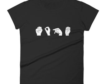 Sign Language HELLO Shirt, Sign Language Shirts,asl Shirt,asl T Shirts ...