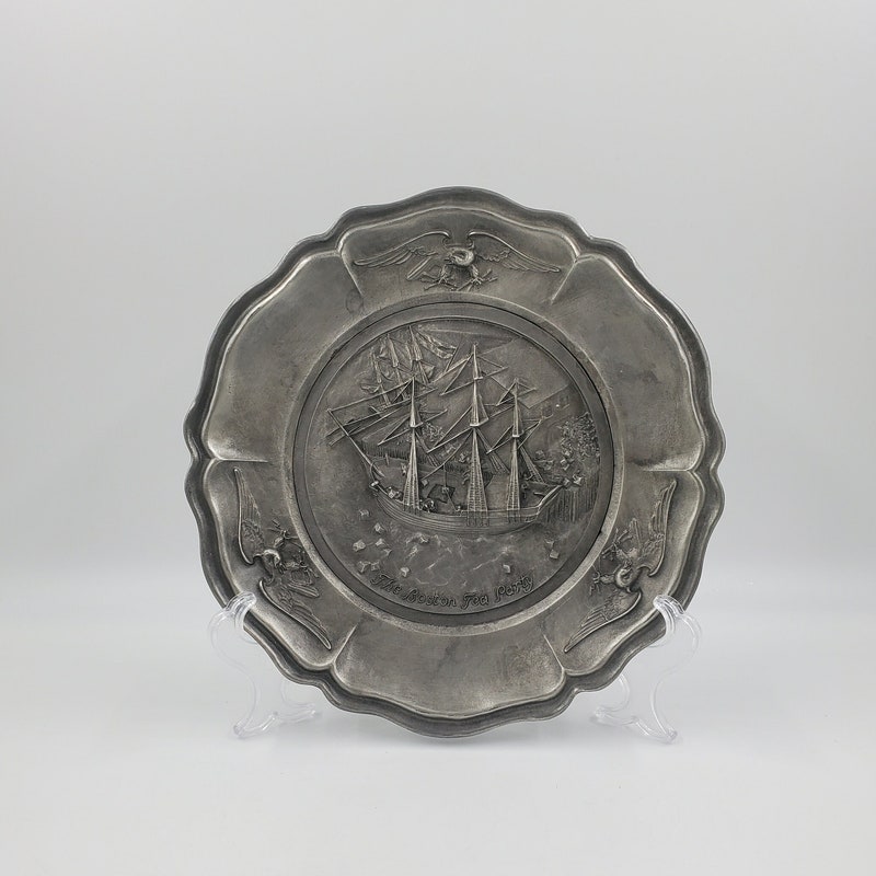 Pewter Plate - Etsy