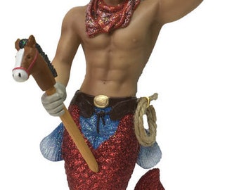 Merman figurine | Etsy