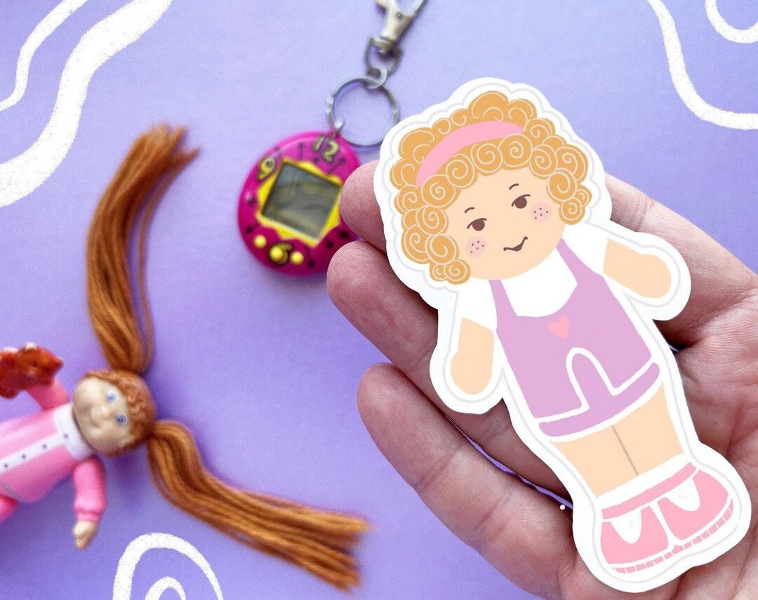 Polly Polly Sticker 90s Toys - Etsy