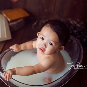 Acrylic Bathtub Milk Bath Translucent Clear for Newborn Baby ...