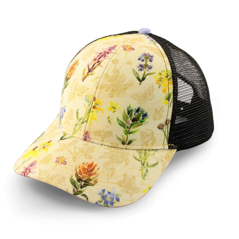 Floral Trucker Hat - Etsy