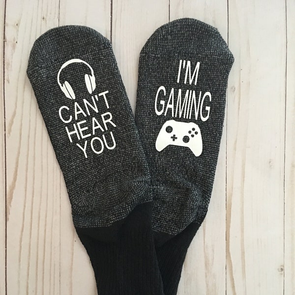 Kids Gaming Socks - Etsy