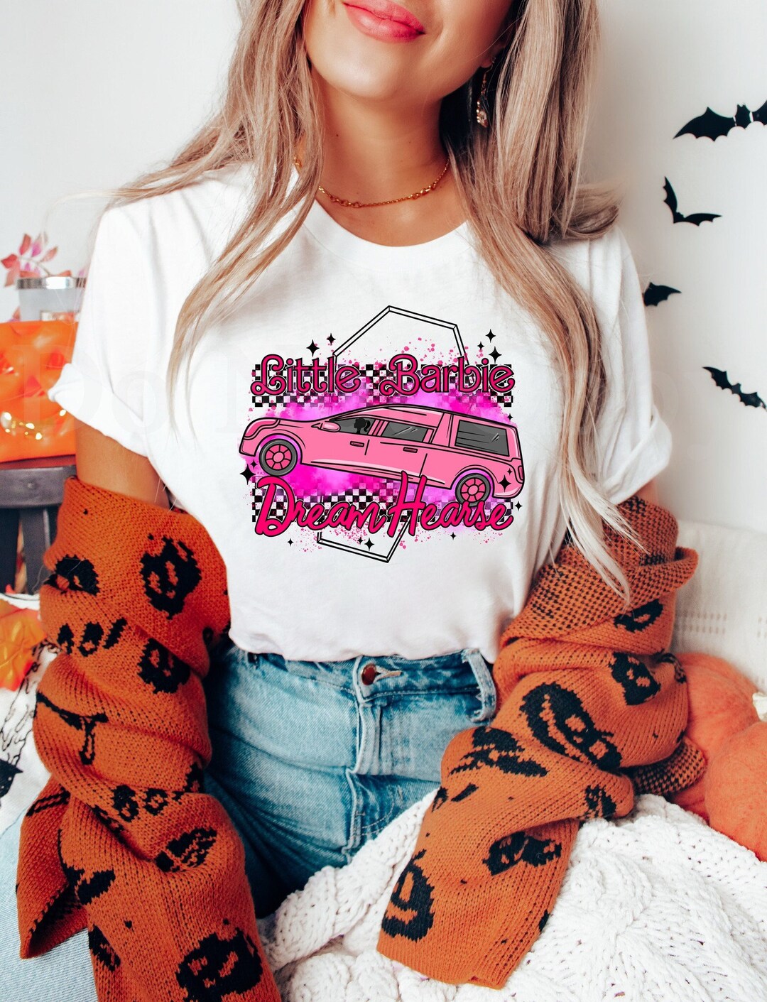 Barbie Dream Hearse T-shirt - Etsy