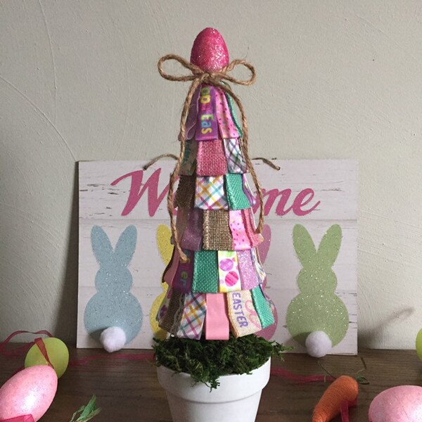 Ribbon Topiary - Etsy