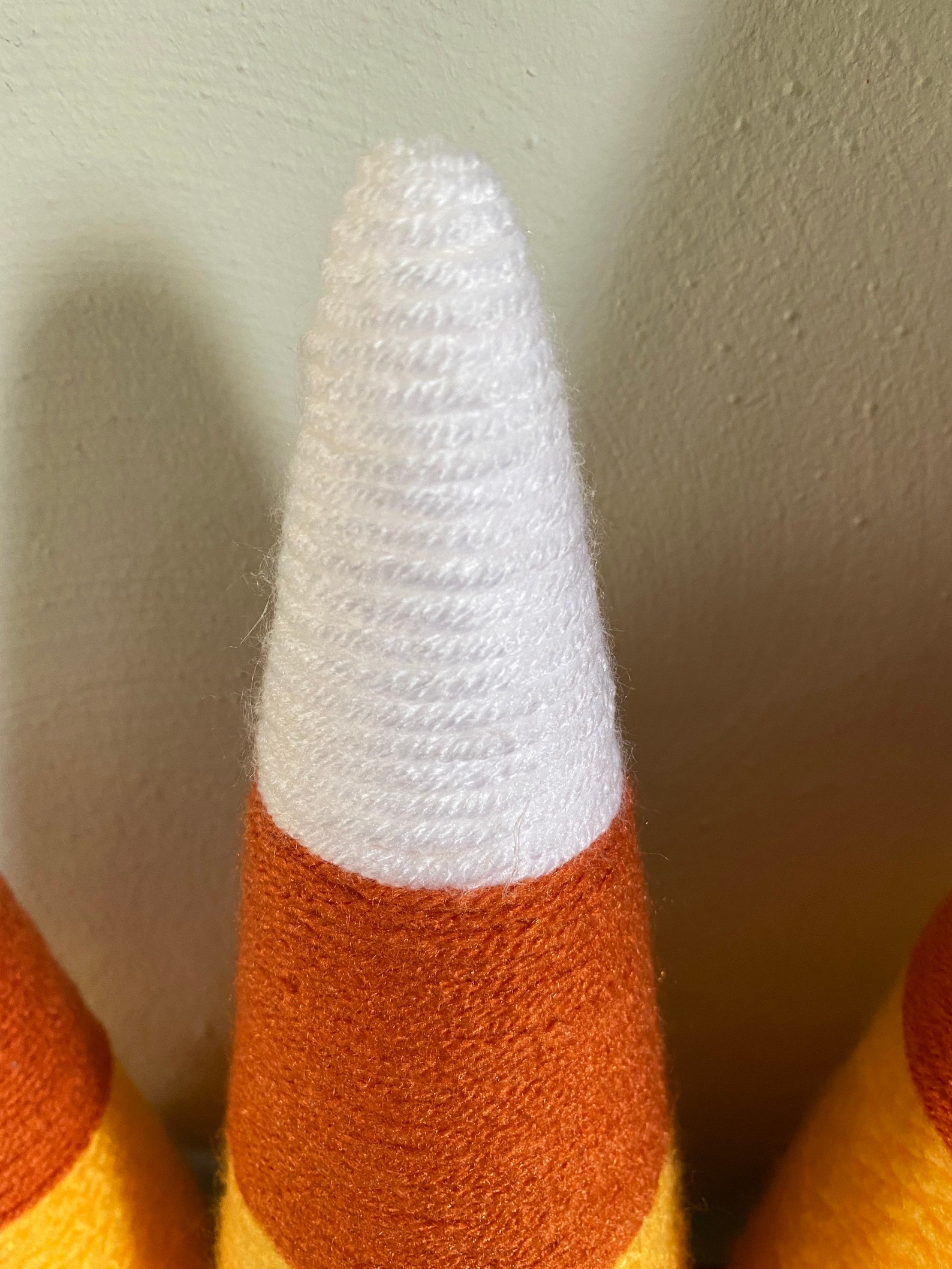 Handmade Candy Corn Cone Trees: Halloween Farmhouse Decor, Set of 3 - Etsy